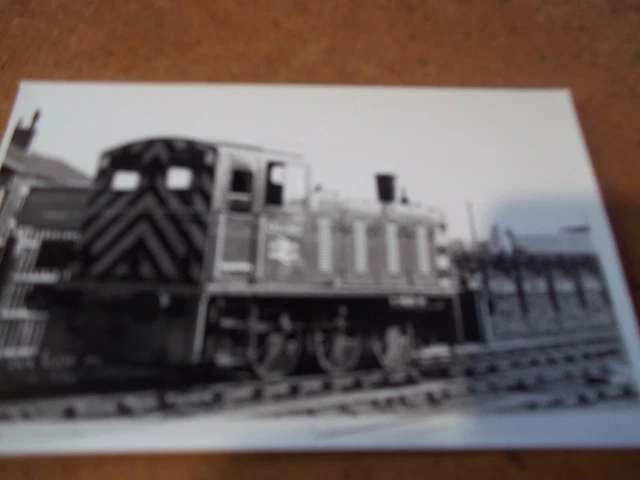 STEAM LOCOMOTIVE 03080 vintage black / white photo train Shildon 1975 £2.00 - PicClick UK
