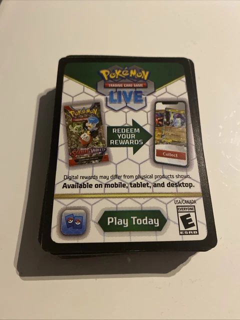 15X PRISMATIC EVOLUTION Pokemon TCG Online Code Cards - MESSAGED £2.79 ...