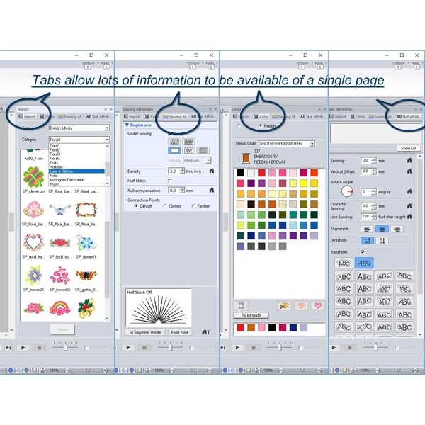 BROTHER PE DESIGN 11.4 Embroidery DTG DTF Digitising Software 2025 $175 ...