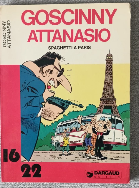 GOSCINNY ATTANASIO, SPAGHETTI à Paris, Dargaud éditeur 16/22, N°121 ...