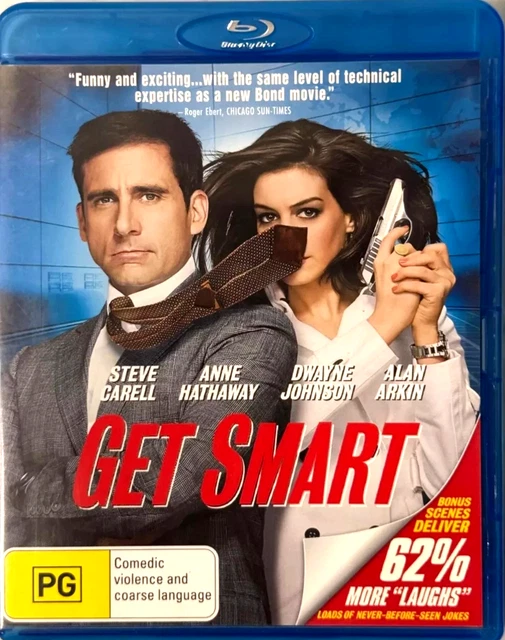 GET SMART BLU-RAY Steve Carell & Anne Hathaway $8.50 - PicClick AU
