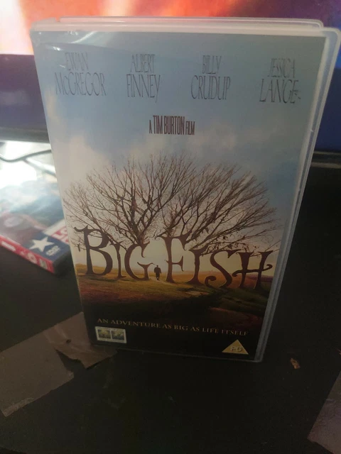BIG FISH VHS video Tim Burton Film Magical Adventure Ewan McGregor ...