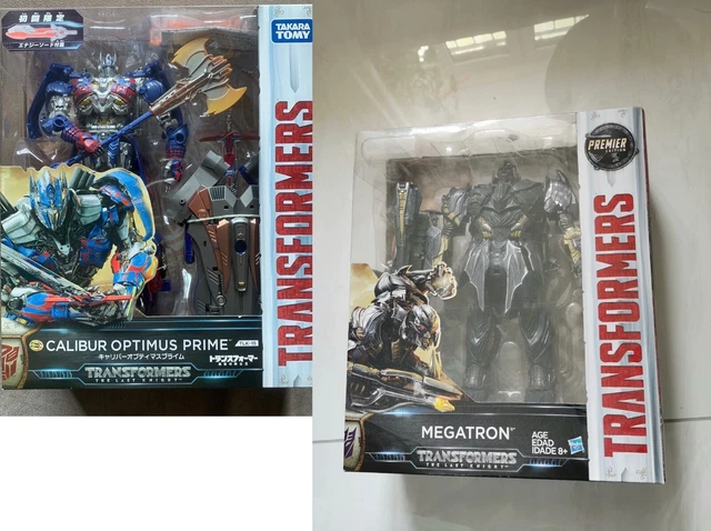 TRANSFORMERS THE LAST Knight TLK-15 Leader Class Calibur Optimus Prime ...