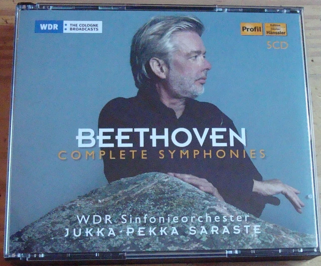 BEETHOVEN, COMPLETE SYMPHONIES, Jukka-Pekka Saraste, 5 CDs, booklet EUR 8,02 - PicClick DE