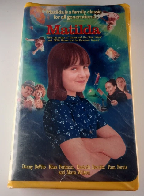 MATILDA (VHS) 1996 Danny DeVito, Rhea Perlman, Mara Wilson TESTED £3.57 ...