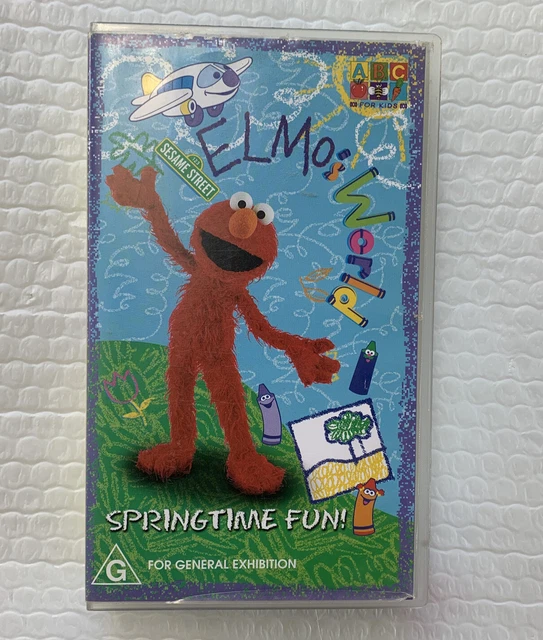 Elmo S World Springtime Fun Vhs Video Tape 2002 Eur 3 05 Picclick Fr