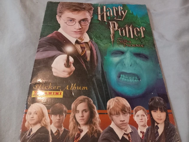 PANINI HARRY POTTER Order of the Phoenix Sticker Album Complete all ...