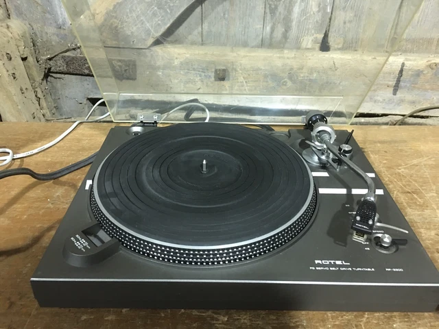 ROTEL RP-3300 FG Servo Belt Drive Turntable Record Player Speed Adjust ...