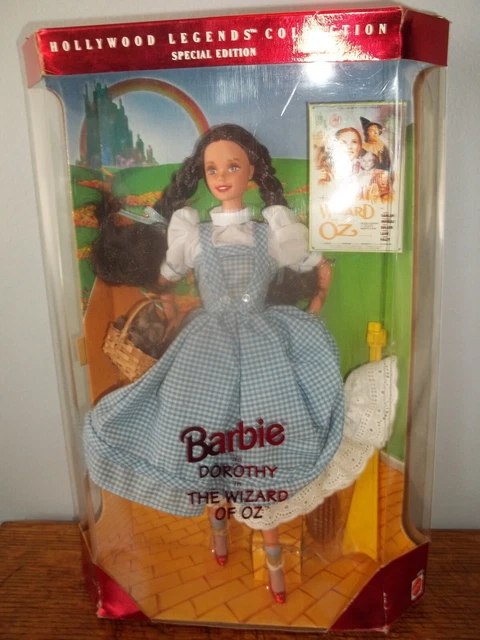 Vintage 1994 Mattel Wizard Oz Barbie Dorothy 12701 Hollywood Legends