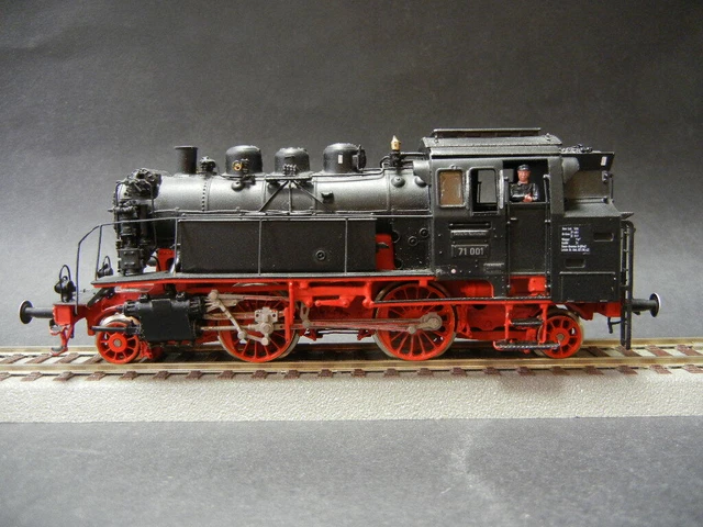 WEINERT 4135 TENDER locomotive BR 71 001 DRG faulhaber drive finished ...