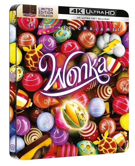WONKA (TIMOTHÉE CHALAMET) 4K UHD (2024) 2 blu ray Steelbook C Pre Order EUR 35,74 - PicClick FR