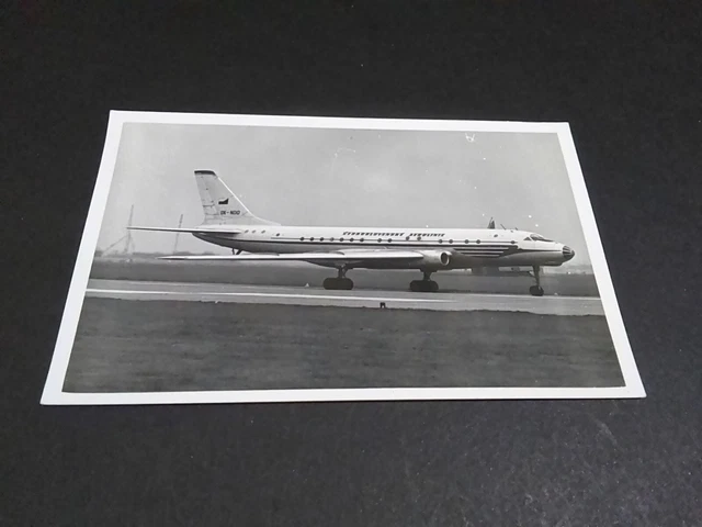 CESKOSLOVENSKE AEROLINIE TUPOLEV TU-104 Original Photograph 1960s £3.99 ...