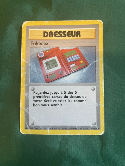CARTE POKÉMON POKÉDEX 87/102 Set de Base Bloc Wizards FR EUR 3,61 ...