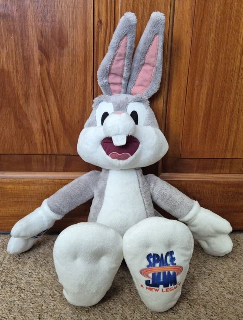 BUILD A BEAR Looney Tunes / Space Jam 17" Bugs Bunny Soft BAB Plush Toy ...