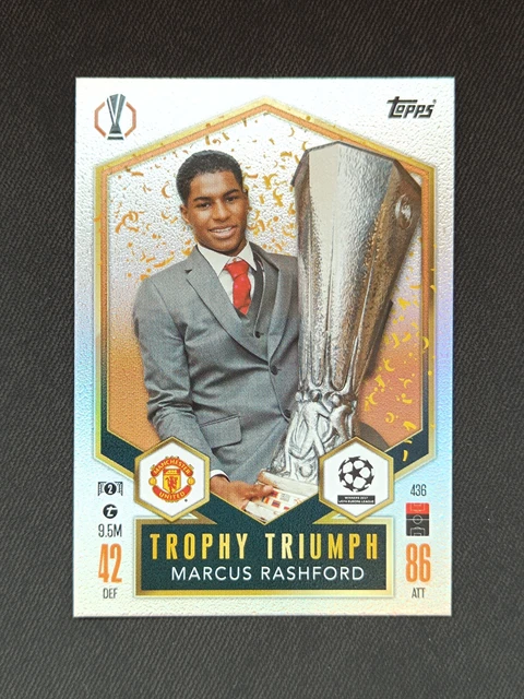 MARCUS RASHFORD TROPHY triumph Topps Match Attax 2024-25 EUR 2,00 ...