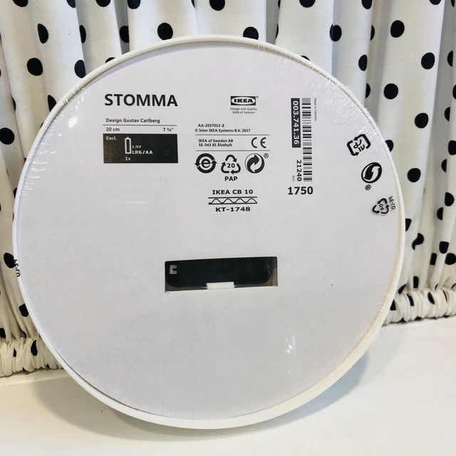 HORLOGE MURALE IKEA Stomma Gustav Carlberg Neuve Scellée EUR 11,02 ...