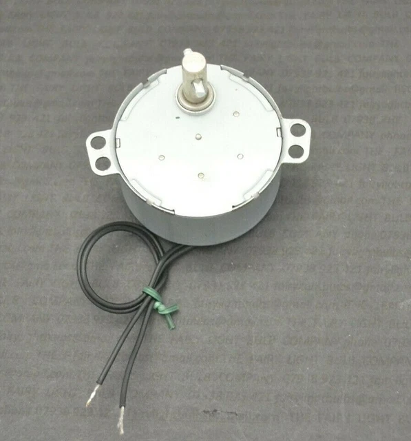 SYNCHRONOUS HEAVY DUTY MOTOR 12 VOLT AC 20mm FIXING ROD WITH POLE ...