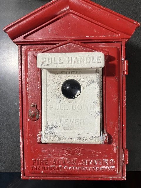 VINTAGE GAMEWELL FIRE alarm box $75.00 - PicClick
