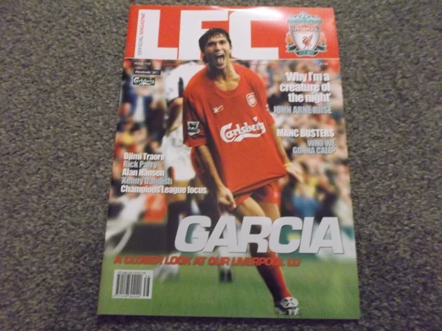 LFC OFFICIAL MAGAZINE Issue 110 - Liverpool Football Club £2.60 ...