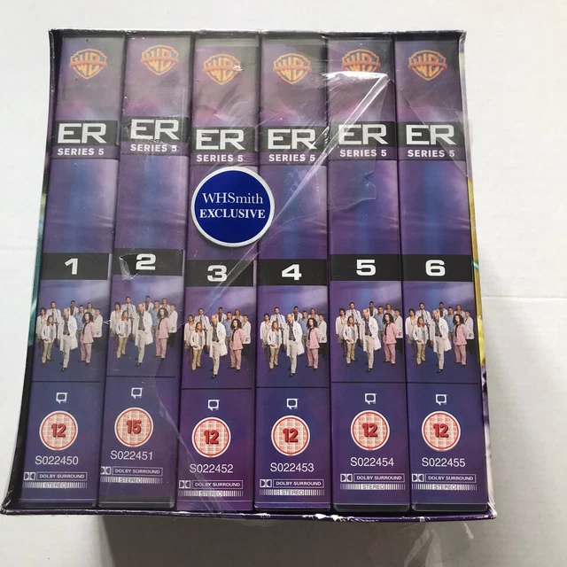 ER THE COMPLETE Series 5 - Vhs Unused Brand New & Sealed Vintage ...
