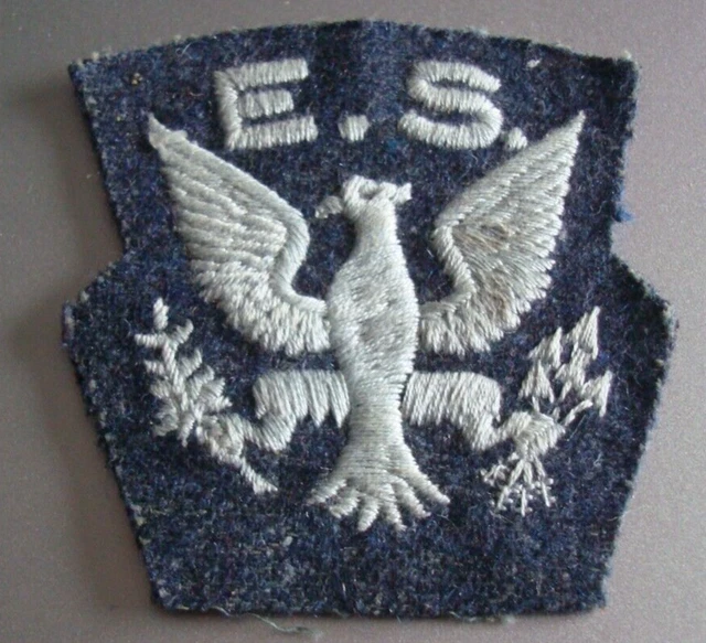 SUPERB BRITISH US - WW2 ROYAL AIR FORCE,EAGLE SQUADRON SHOULDER ...