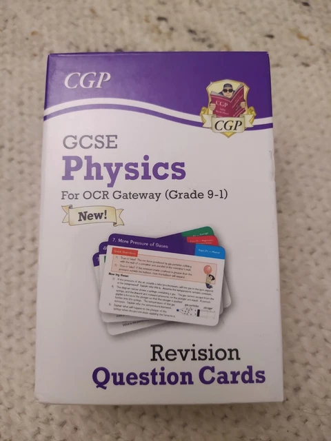 GCSE PHYSICS FOR OCR Getaway Grade 9-1 Revision Question Cards £7.92 - PicClick UK