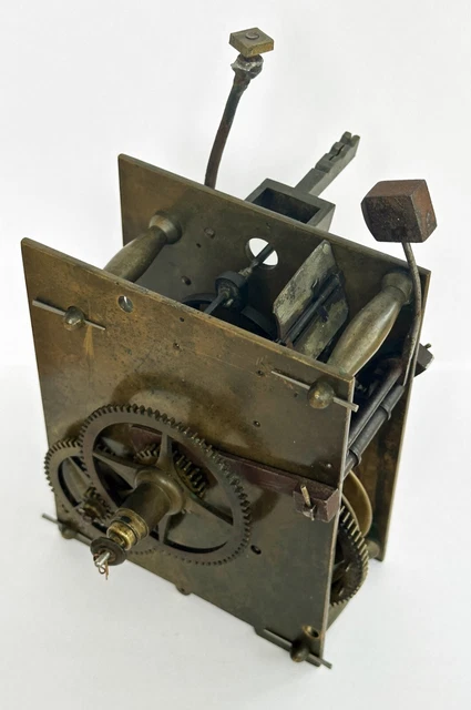 ANTIQUE 30 HOUR longcase clock movement c. 1800 Thomas Gadsby ...