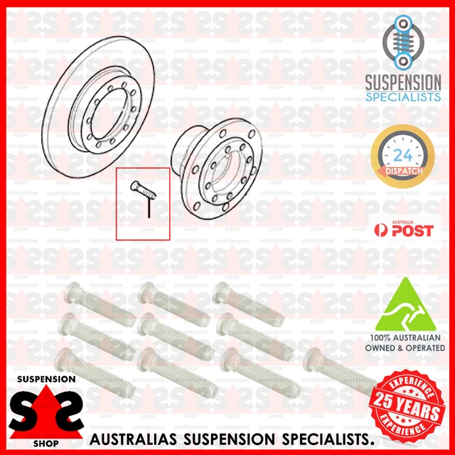 REAR AXLE WHEEL Stud Suit FORD Transit Bus (Fd_ _, Fb_ _, Fs_ _, Fz ...