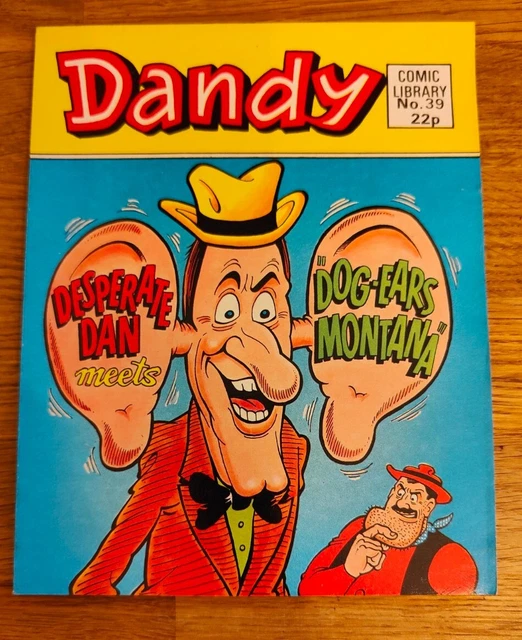 COMIC - CLASSIC Dandy Comic Library No #39 Desperate Dan Meets Dog-Ears ...