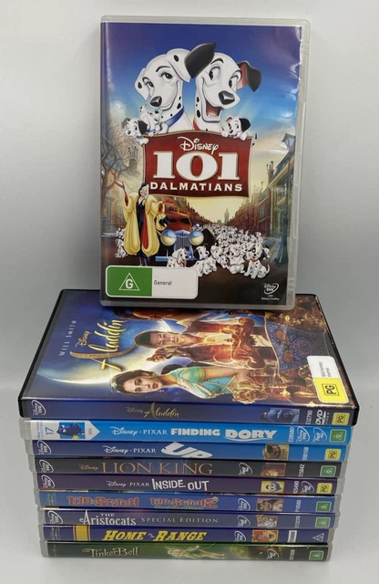 DISNEY KIDS DVD x10 Bundle Lot Movies Kids - UP, Lion King, Lilo ...