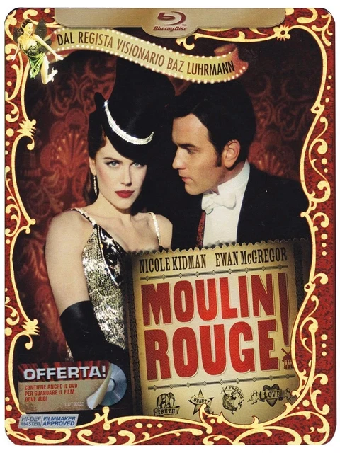 MOULING ROUGE – Ita – Eng – Blu-Ray + Dvd EUR 29,99 - PicClick IT