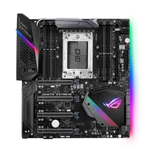 ASUS ROG ZENITH Extreme X399 Motherboard Working Perfect + Accessories ...