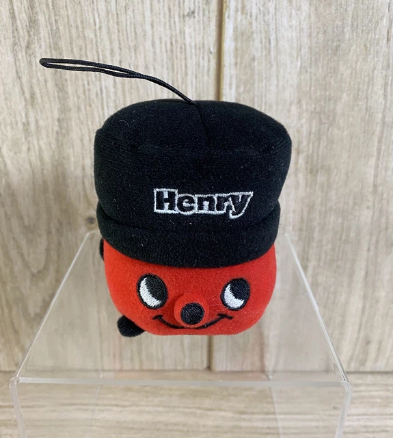 HENRY HOOVER VACUUM Cleaner Red SMALL 3.5" Soft Plush Toy 2014 Numatic ...
