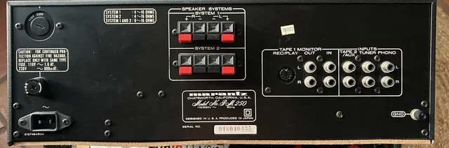 AMPLI VINTAGE MARANTZ PM 250 EUR 150,00 - PicClick FR