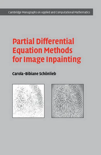 PARTIAL DIFFERENTIAL EQUATION Methods for Image Inpainting by Carola-bibiane Sch £101.49 ...