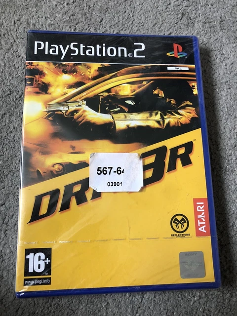 DRIVER 3 PS2 Game Brand New And Sealed Atari Uk Pal Region 2 Genuine £ ...