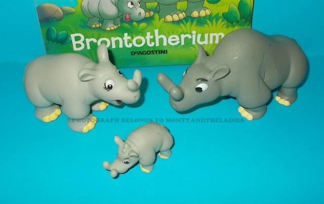 PREHISTORIC ANIMALS DEAGOSTINI Dinosaur & Friends Brontotherium 26 Book ...