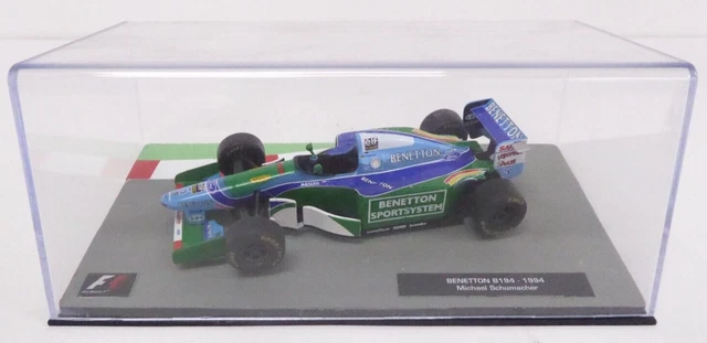 BENETTON B194 1994 Michael Schumacher 1:43 Scale Collectable F1 Car C58 ...