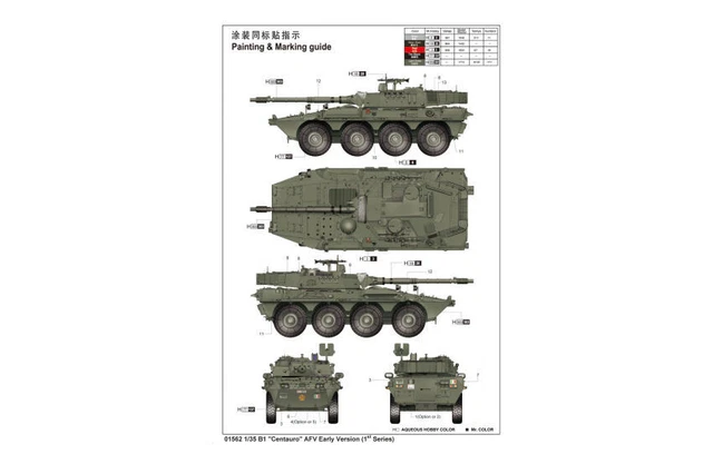 MINIATURE MODEL KIT De Montage Demi Militaire Réservoir Trumpeter Tank ...