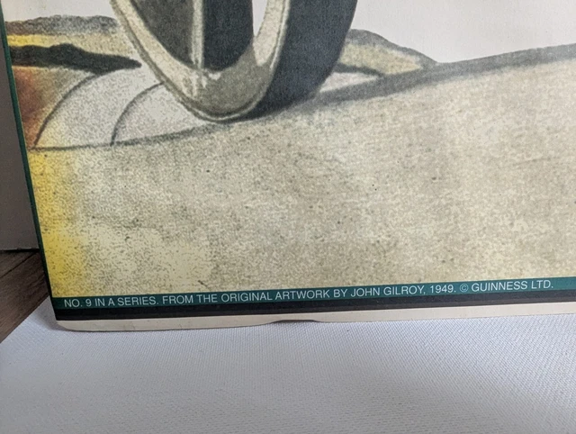 GILROY JOHN. GUINNESS for Strength Vintage poster Number 9 Print from ...