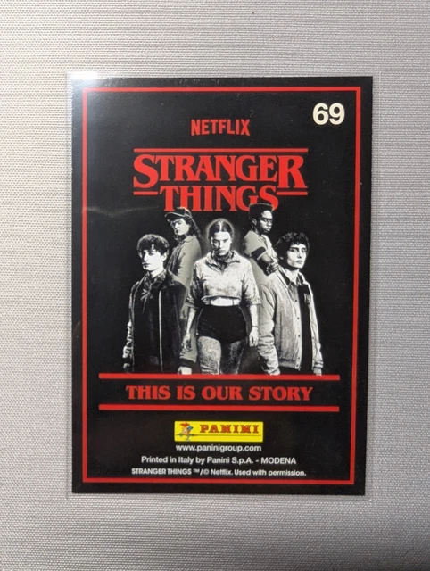 2025 PANINI STRANGER Things This Is Our Story The Bite Season 3 Murray ...