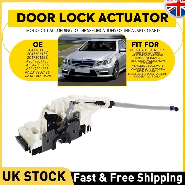 FOR 2007-2011 MERCEDES Benz C Class W204 Lock Latch Actuator Motor Left ...