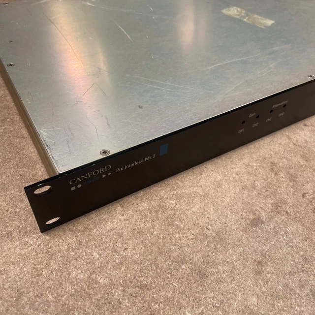 EX-BBC CANFORD AUDIO Pro Interface MK2 Balance/Unbalance 4 ch RCA/XLR ...