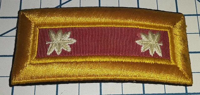 WW2 US ARMY LT. COLONEL Shoulder Board Dress Uniform WWII Vintage ...