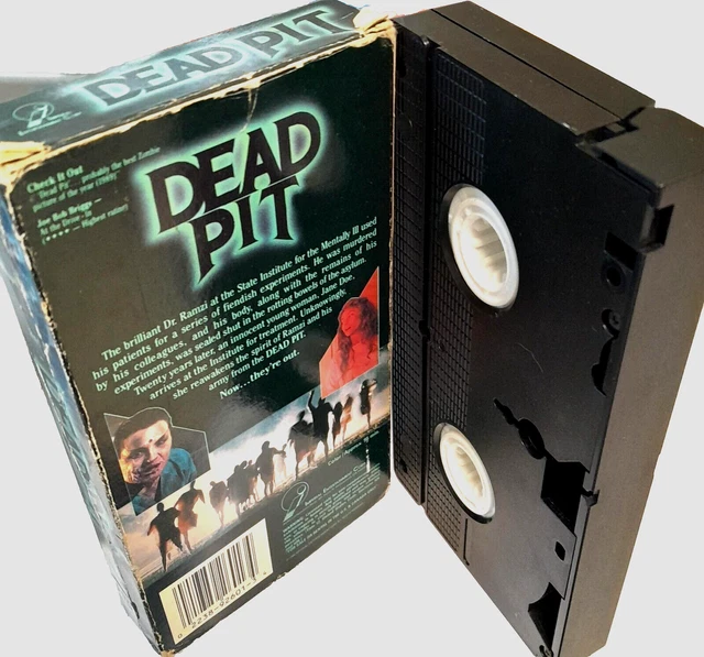 VHS DEAD PIT 1989/1990 première impression avec AMPOULE GLOBES ...
