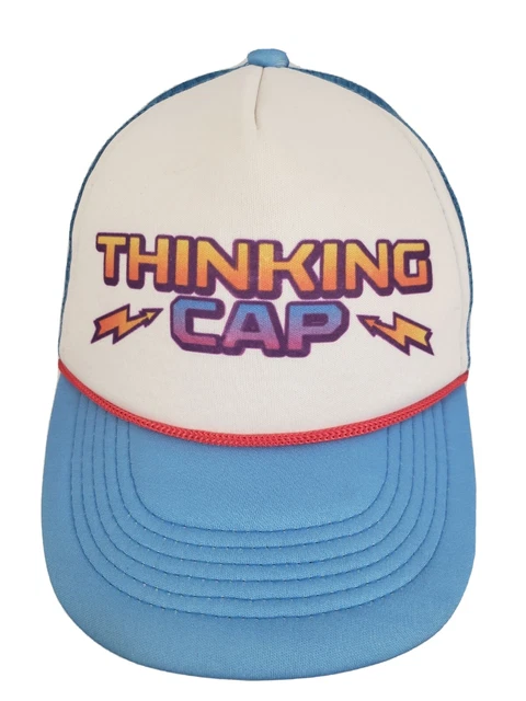 STRANGER THINGS TRUCKER Hat Thinking Cap Dustin Henderson Mesh Unisex ...