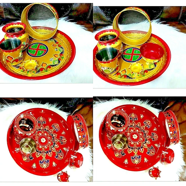 TRADITIONAL BRASS POOJA Thali Aarti Thali for Pooja 8 Diameter Multiple ... TRADITIONAL BRASS POOJA Thali Aarti Thali for Pooja 8 Diameter Multiple ...