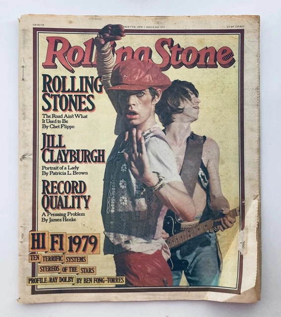 VTG ROLLING STONE Magazine September 7 1978 Issue 273 Mick Jagger Keith ...