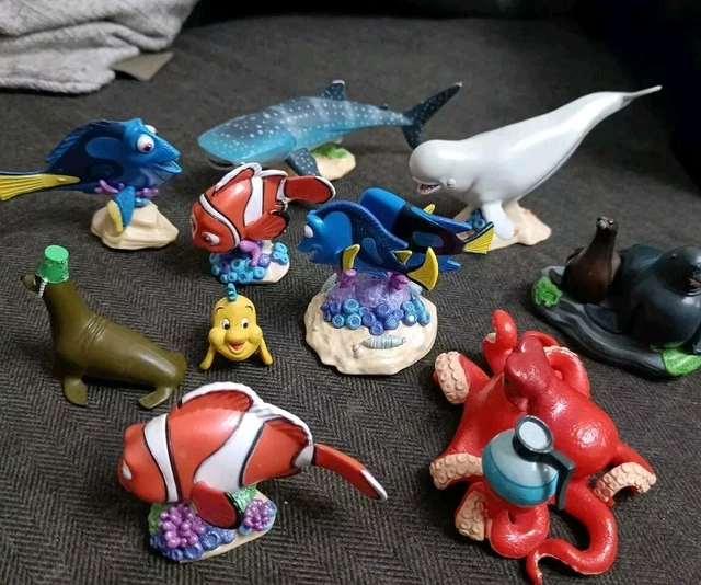 DISNEY FINDING NEMO Finding Dory Plastic Figures Bundle Lot £10.00 ...