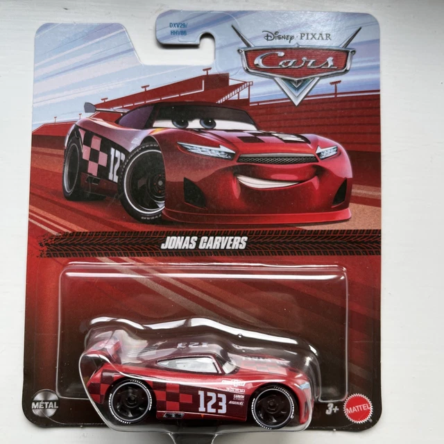 DISNEY PIXAR CARS Jonas Carvers Mattel 1:55 Scale Diecast Rare Car $18. ...